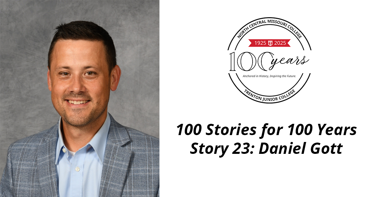 100 Stories for 100 Years, Story 23: Daniel Gott - North Central Missouri College